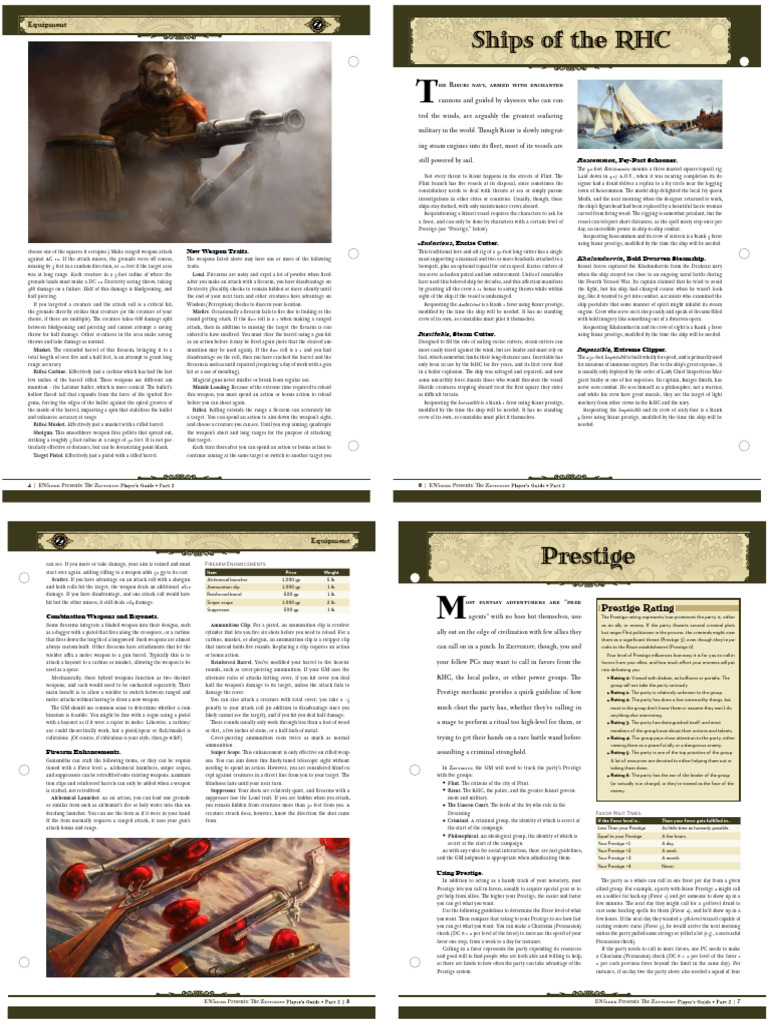 Viva Le Avventure Nel Magico Mondo Di DND | PDF | Shotgun | Firearms