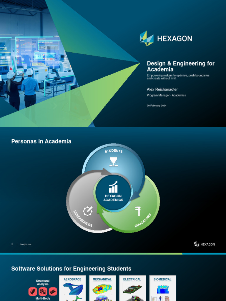 2024 Hexagon D&E Academic Program (External) | PDF | Engineering ...