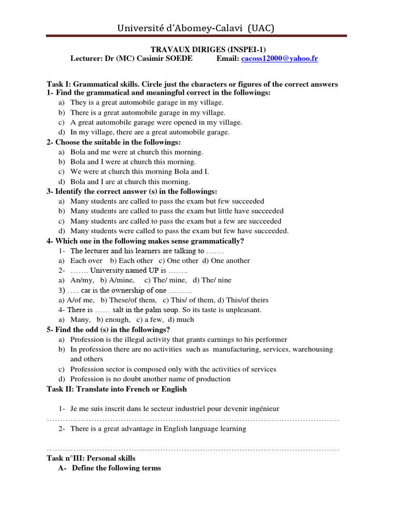 TD-INSPEI-1 | PDF | Human Communication | Cognition