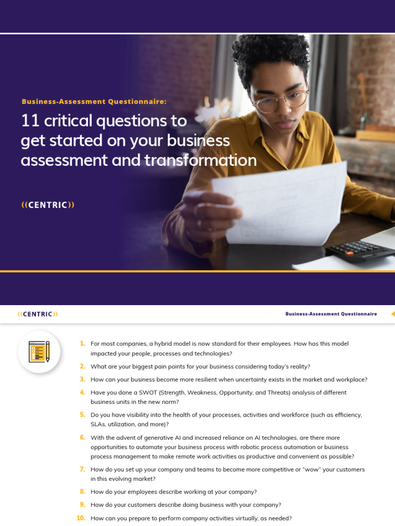 OE Business Assesment 09262023 | PDF