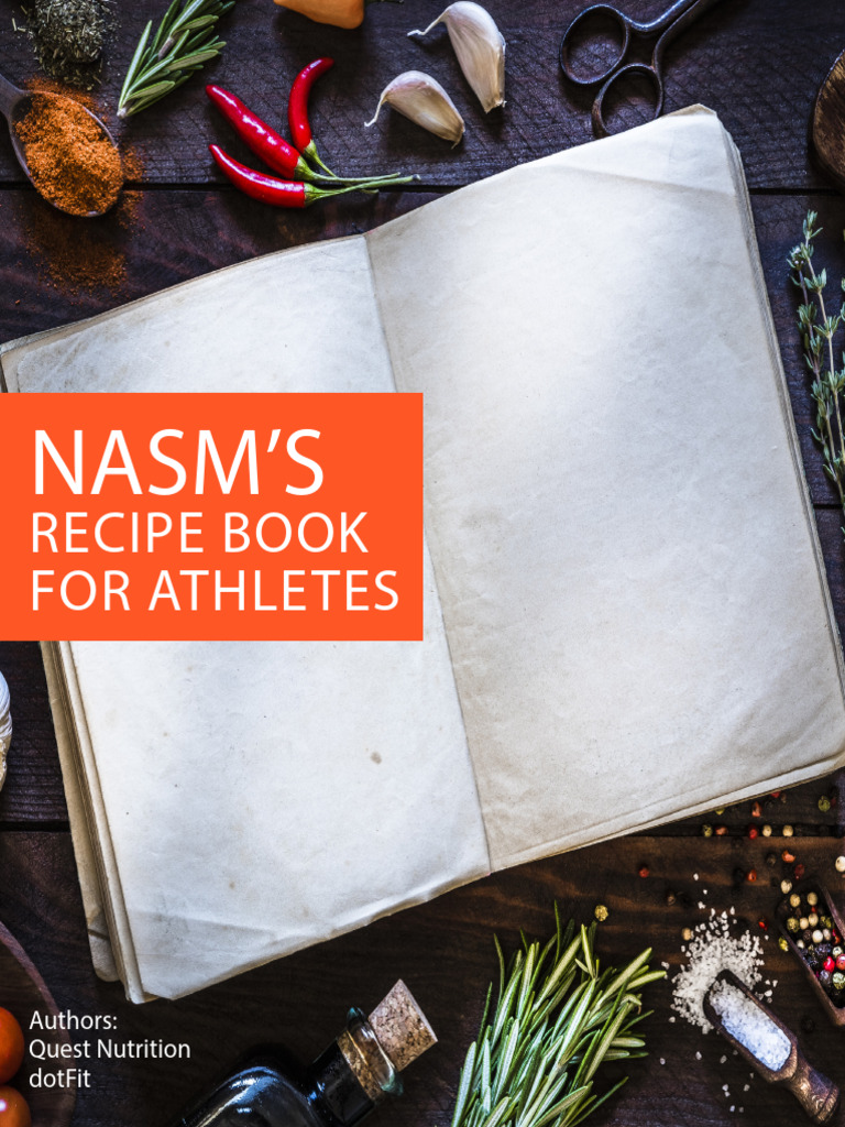 NASM Recipe Book For Athletes | PDF | Hamburgers | French Fries