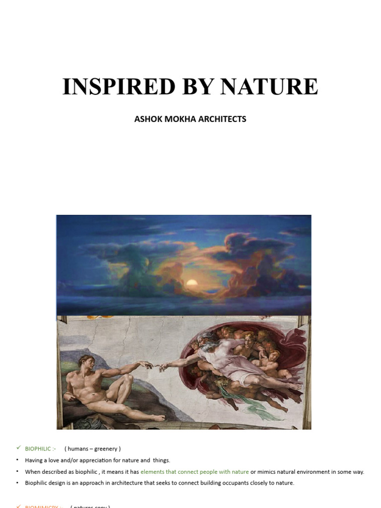 Nature Inpired Buildings | PDF | Biology | Natural Environment