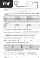 Palabras Terminadas en Ción, Sión, Xión y Cción | PDF | Artes del ...