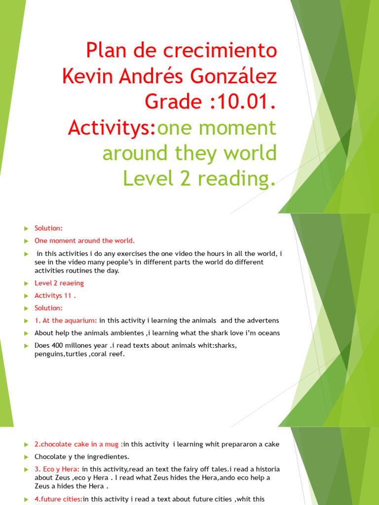 Plan de Ingles Kevin-1 | PDF | Hanukkah