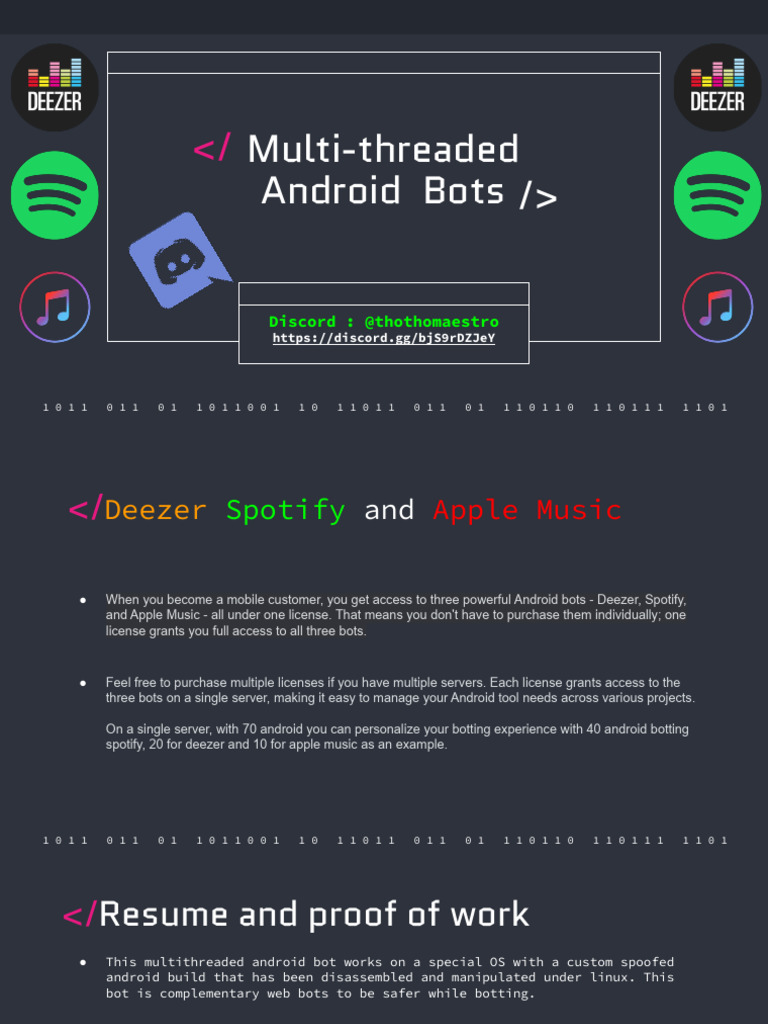 Android Multi-Threaded Bots | PDF | Technology & Engineering