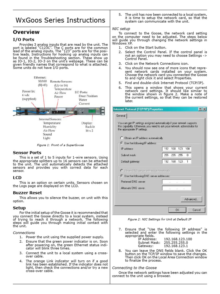 InstallingWxGoose | PDF | Ip Address | Computer Network