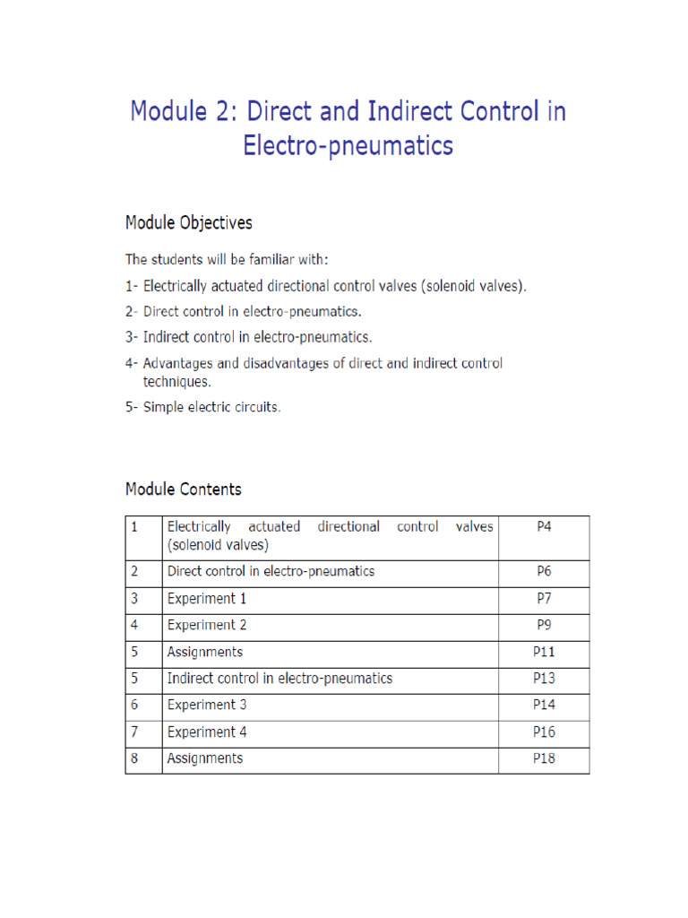 Direct and Indirect Control in | PDF