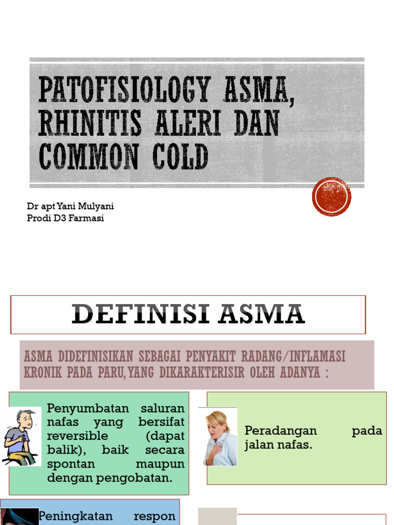 Asma, Rhinitis Dan Common Cold | PDF