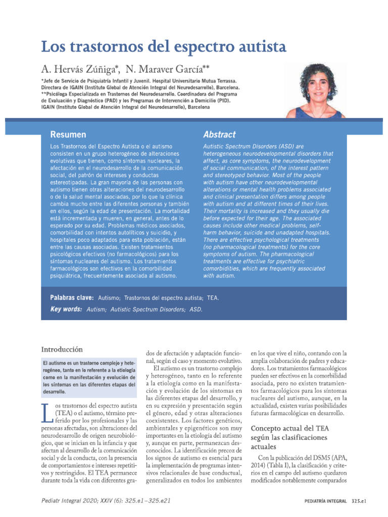 Lectura Autismo | PDF