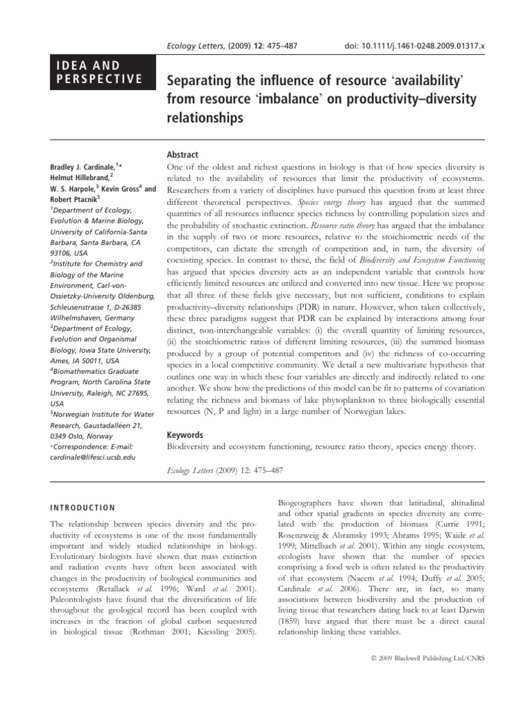 2009-Separating The Influence of Resource 'Availability' From Resource ...