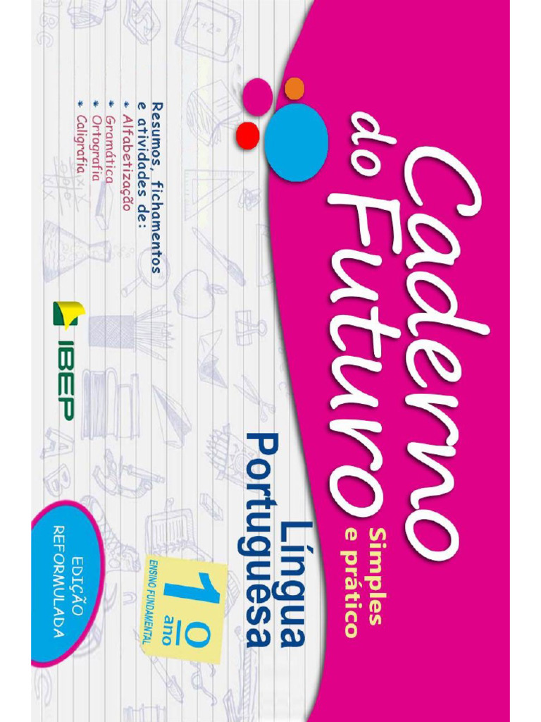 LÃ Ngua Portuguesa 1Â° Ano - Do ALUNO - 96pg | PDF