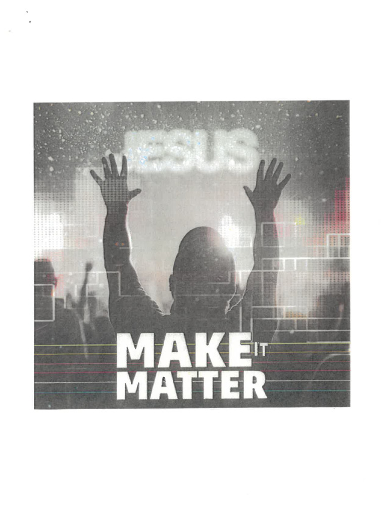 Make It Matter Camp | PDF