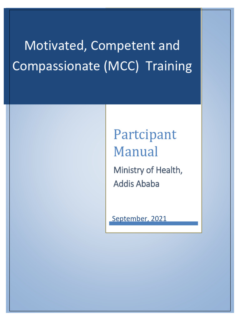 MCC PM March 2022 Approved | PDF | Motivation | Motivational