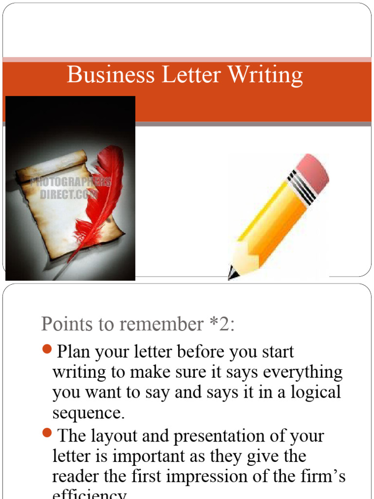 Business Letter Writing | PDF | Linguistics
