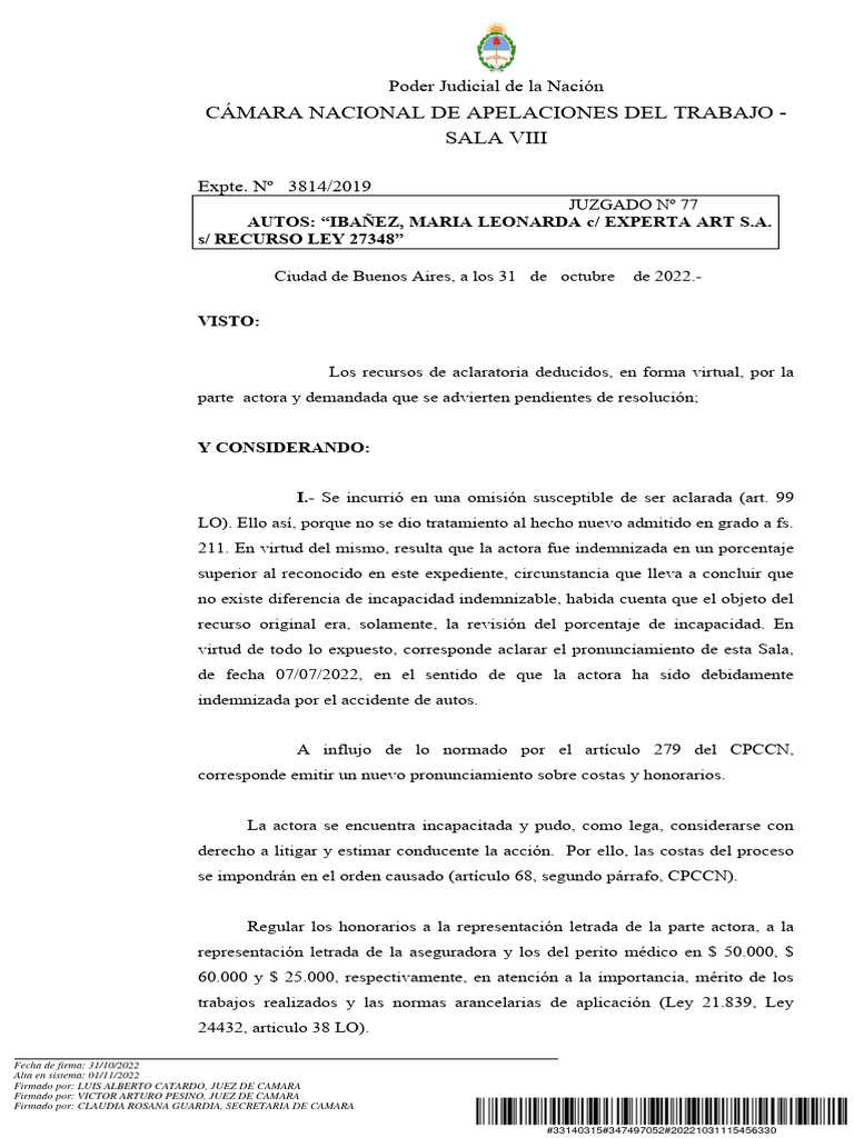 Fallo | PDF | Judicaturas | Gobierno