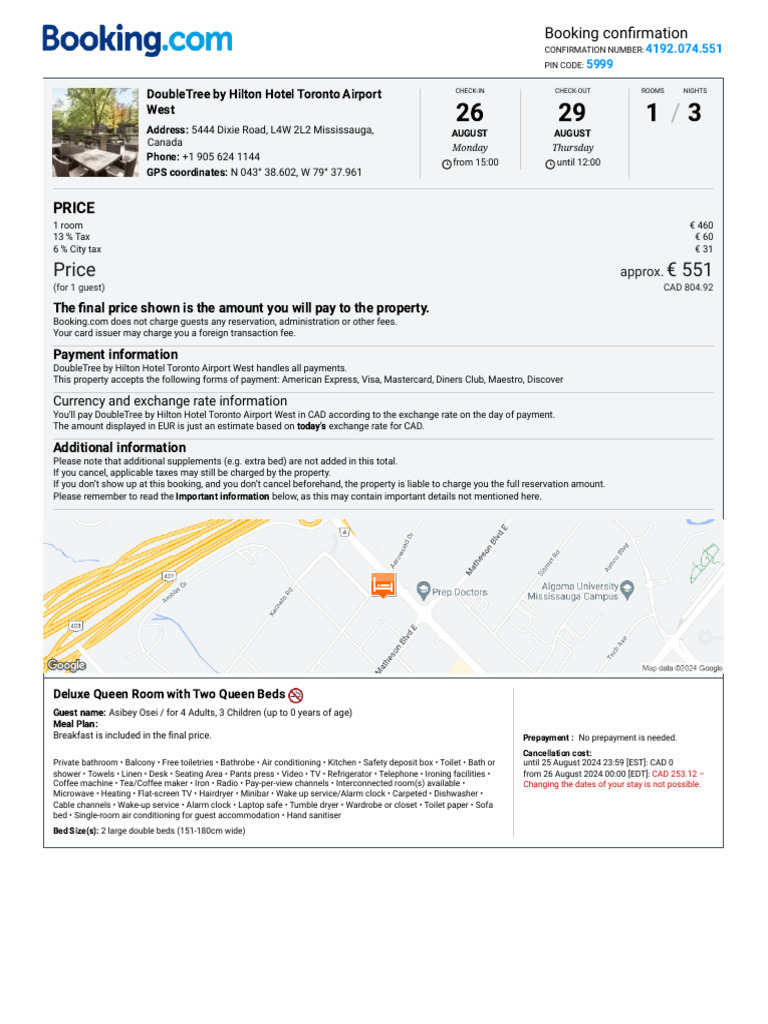 Osei Asibey - Booking | PDF | Payments | Visa Inc.