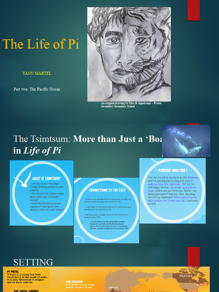 Life of Pi Part Two the Pacific Ocean | PDF