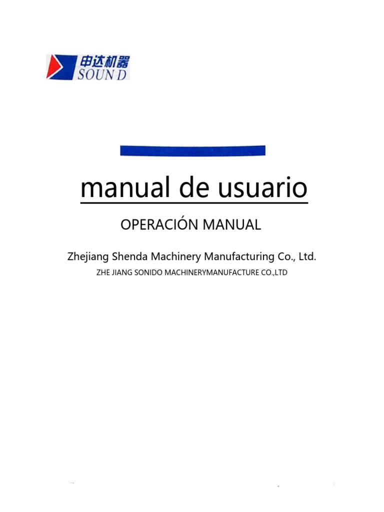 Manual de Usuario Inyectora SOUND SE-90 | PDF | Tornillo | El plastico