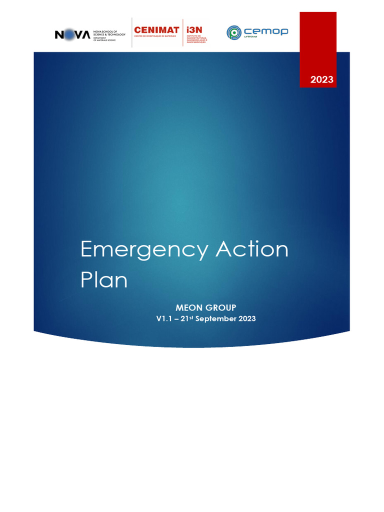 Emergency Action Plan | PDF | Emergency | Emergency Evacuation