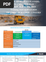 Deswik Software Training Overview | PDF