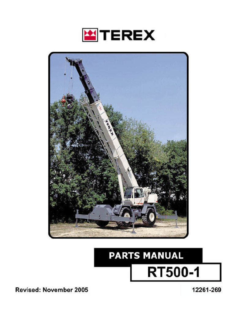 RT500-1 Tier 3 - Parts Manual - 12261-269 - 12-08-2005 | PDF | Axle ...
