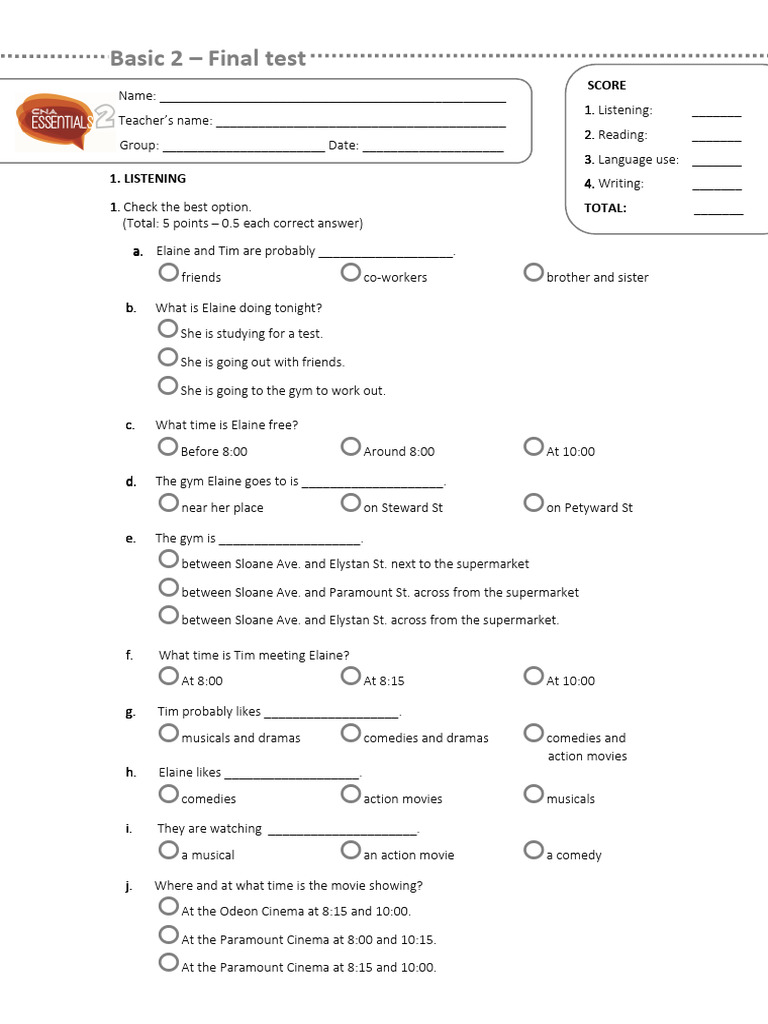 Basic 2 Final Written Test 2 Pdf 8854