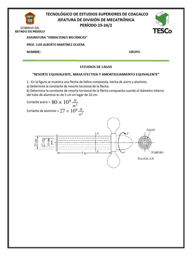 Estudio de Casos C3 | PDF | Ingeniería mecánica