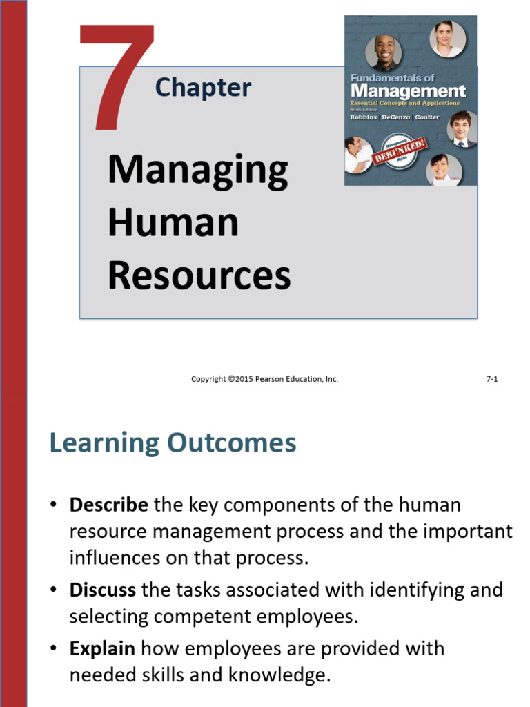 Chapter 7 - Managing Human Resources | PDF | Human Resource Management | Employment