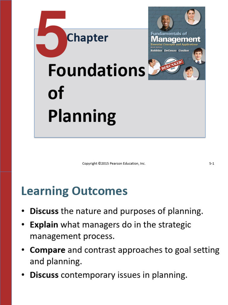 Chapter 5 Foundations Of Planning Download Free Pdf Strategic