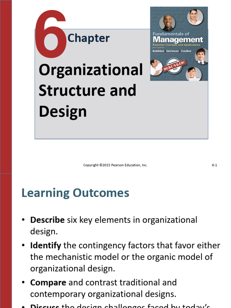 Chapter 6 - Organizational Structure and Design | PDF | Employment ...