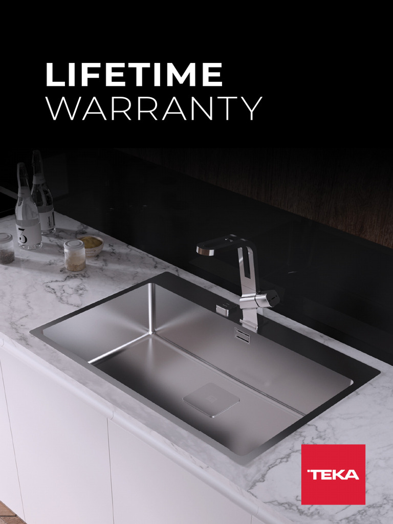 TEKA Sinks Lifetime Warranty Manual | PDF | Home & Garden