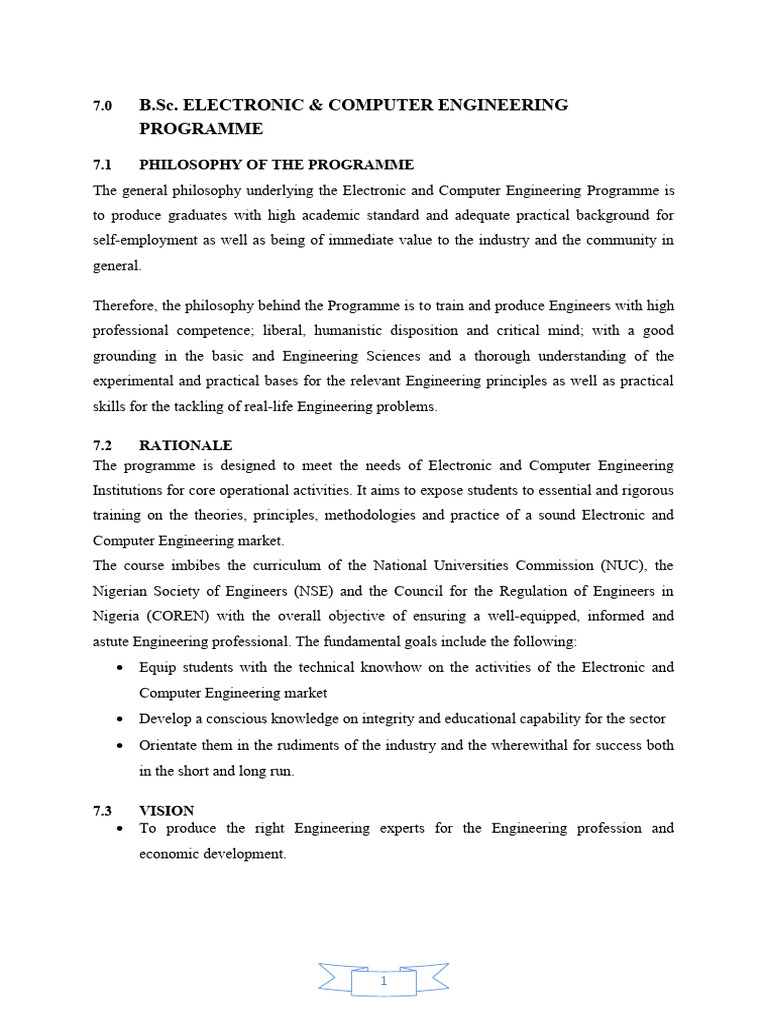 2018 ECE UG Handbook1 | PDF | Electronic Engineering | Function (Mathematics)