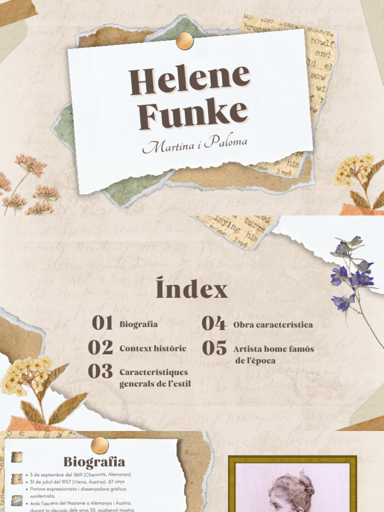Helene Funke | PDF