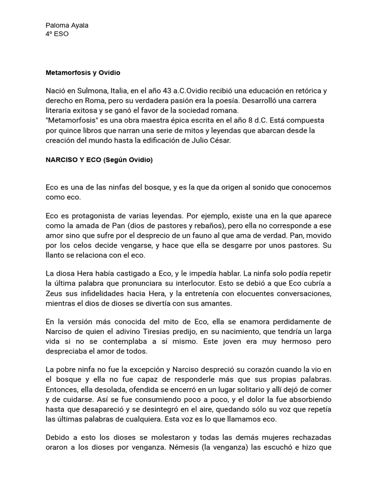 Kharla Paloma Ayala Gómez - MITOLOGÍA | PDF