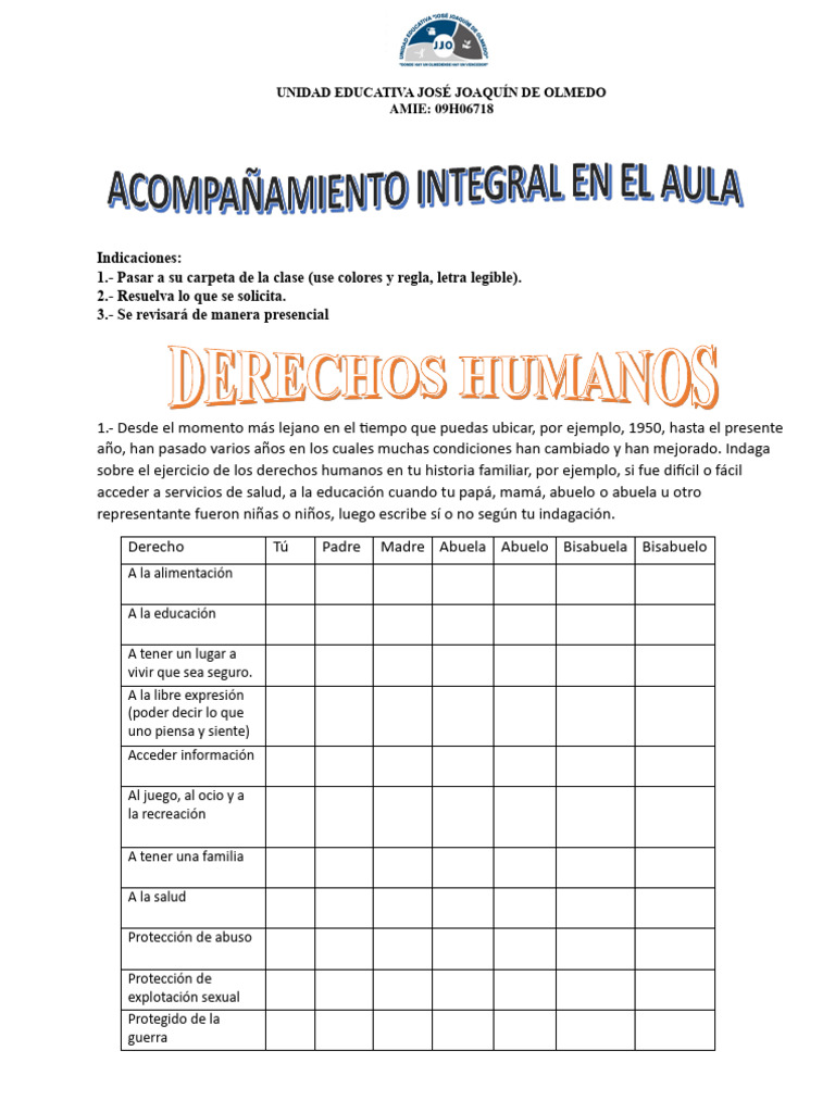 Acompañamiento Integral en El Aula | PDF