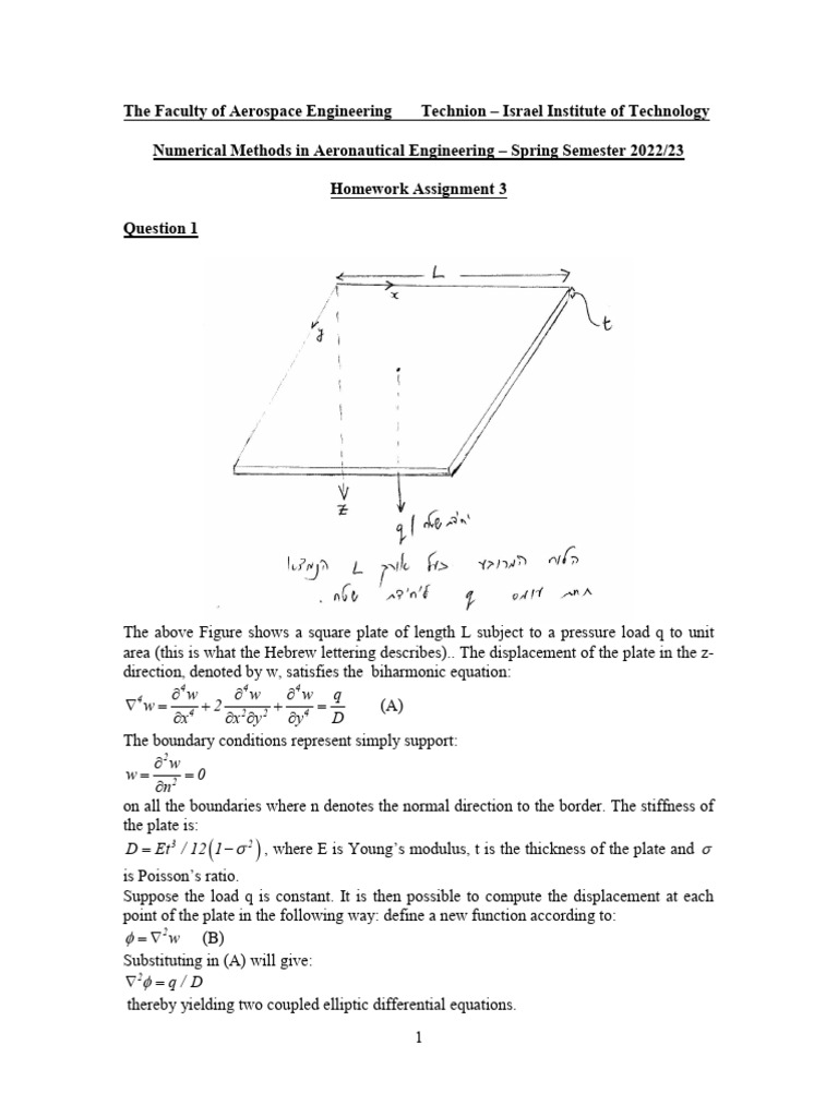 Homework 3 (English) | PDF | Equations | Applied Mathematics