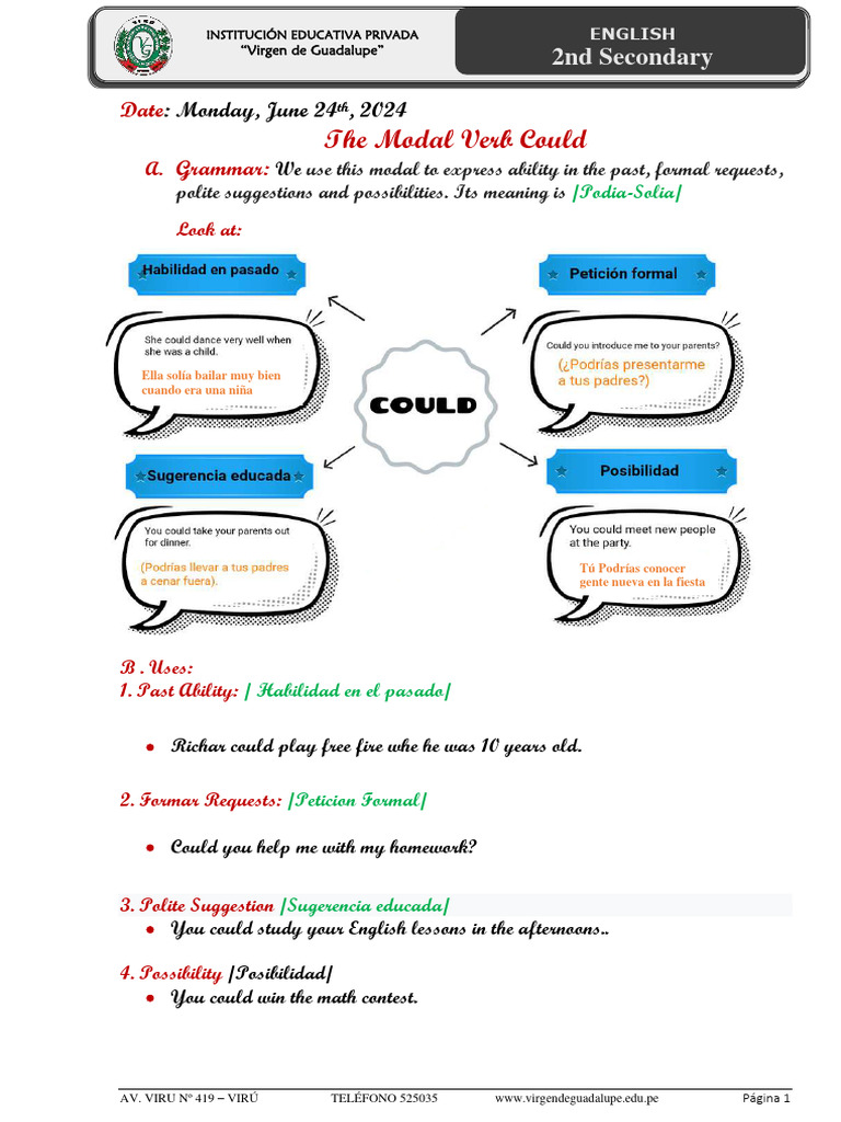 CLASS The Modal Could 2024 | PDF | Syntax | Language Mechanics
