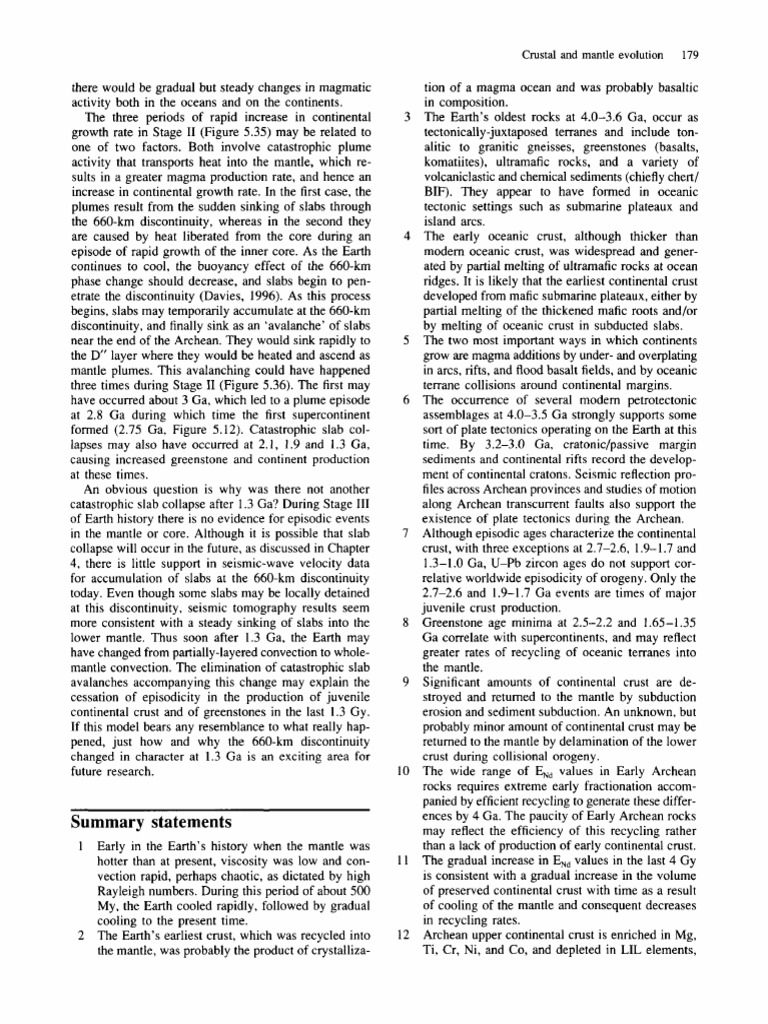 Crustal Evolution Condie | PDF | Plate Tectonics | Magma