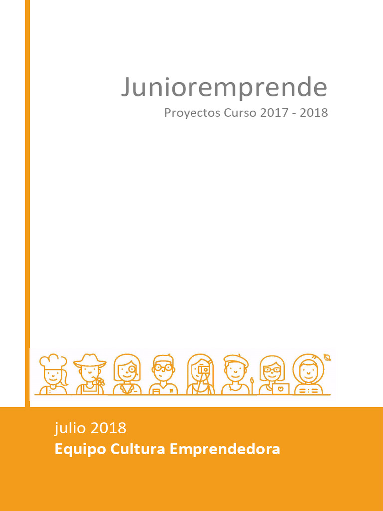 Dossier Proyectos Junior 17-18 C | PDF | Educación primaria