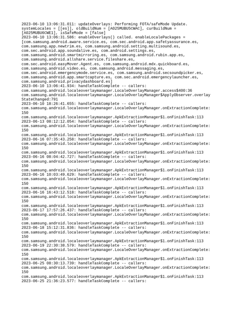 Lom Log | PDF | Android (Robot) | Information Retrieval Organizations