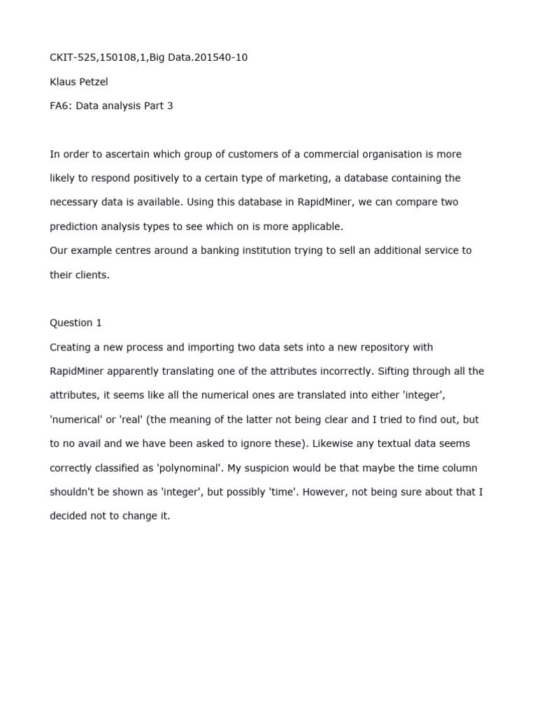 Sem3-wk6-Data Analysis Part 3 | PDF | Statistical Analysis | Teaching Mathematics