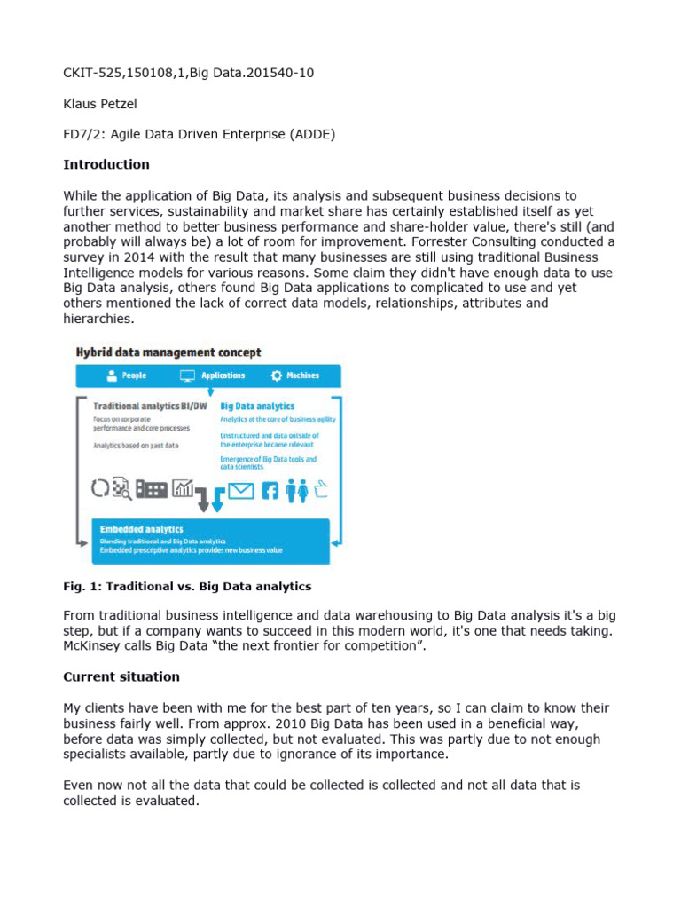 Sem3-wk7-Agile Data Driven Enterprise | PDF | Big Data | Analytics