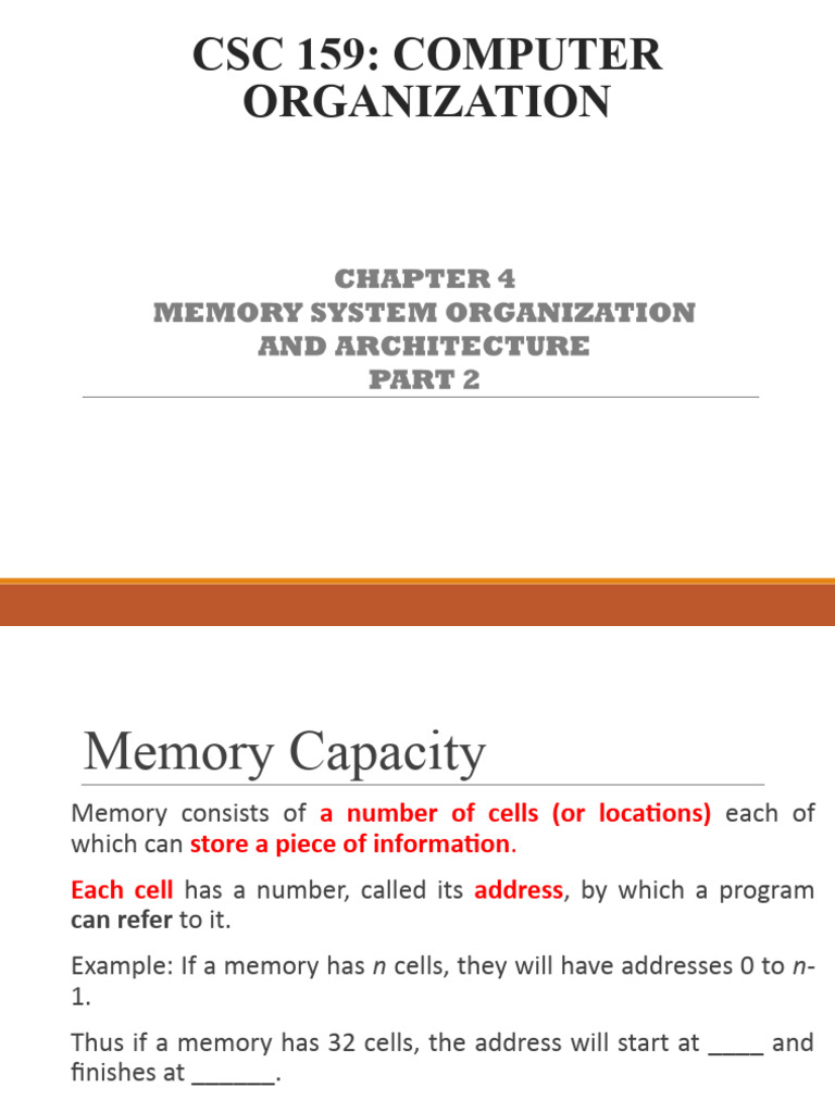 Chapter 4B | PDF | Cache (Computing) | Computer Data Storage