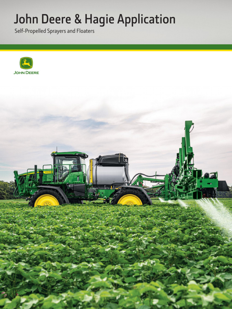Self Propelled Sprayers Floaters | PDF | Herbicide | Crop Rotation