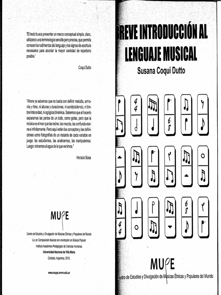 Breve Introduccion Al Lenguaje Musical | PDF Breve Introduccion Al Lenguaje Musical | PDF