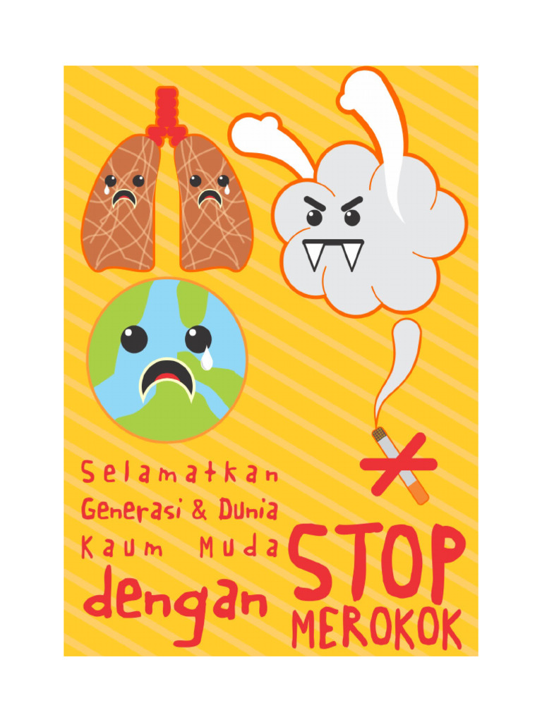 Poster Bahaya Merokok | PDF