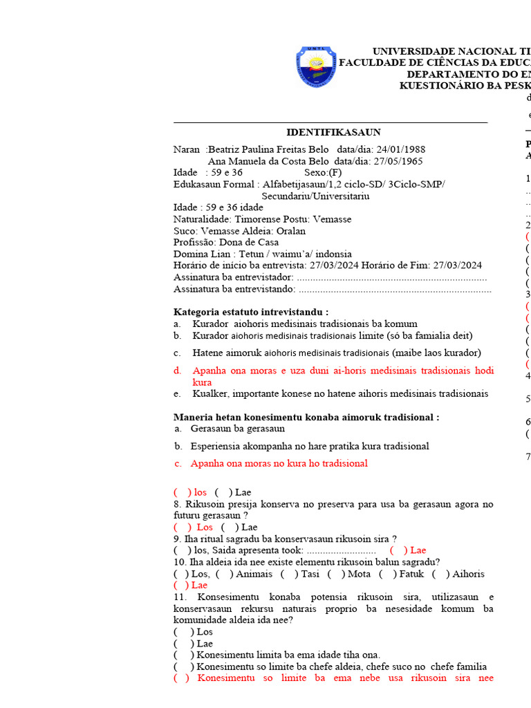 Aimoruk Tradisional | PDF