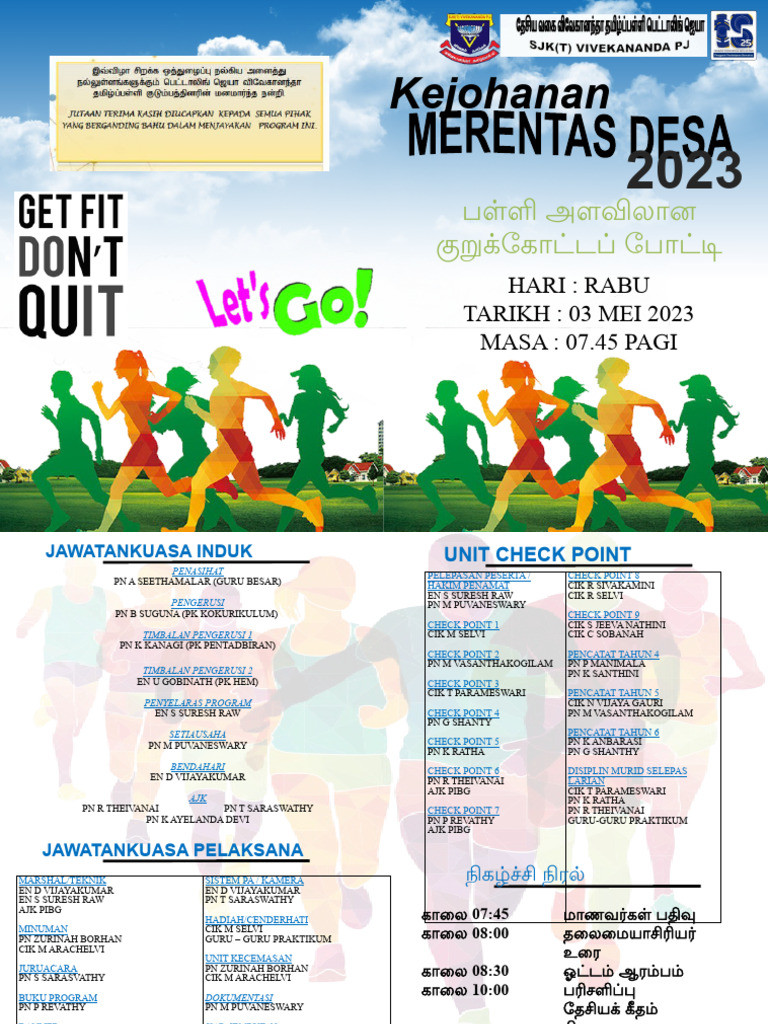 Buku Program Merentas Desa 2023 | PDF