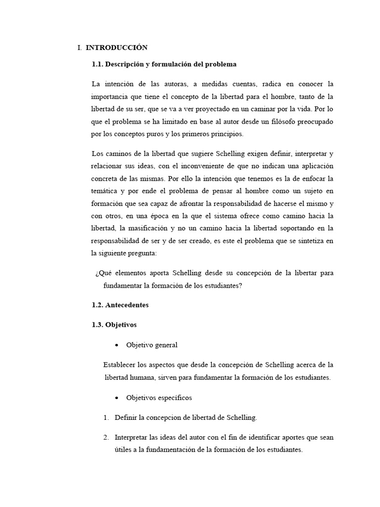 Friedrich Schelling | PDF | Educación en artes liberales