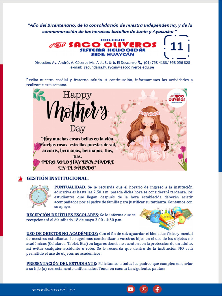 Comunicado #11 | PDF